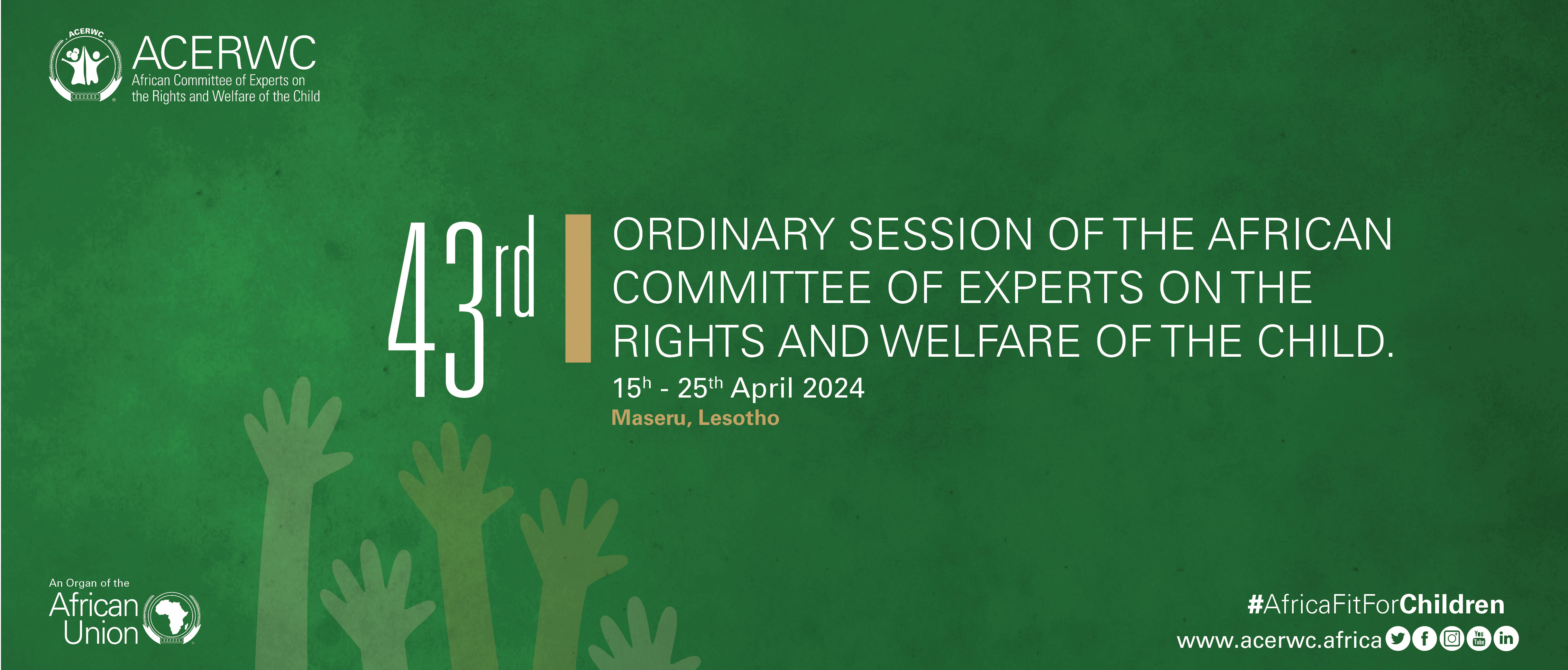 Home | ACERWC - African Committee of Experts on the Rights and Welfare ...