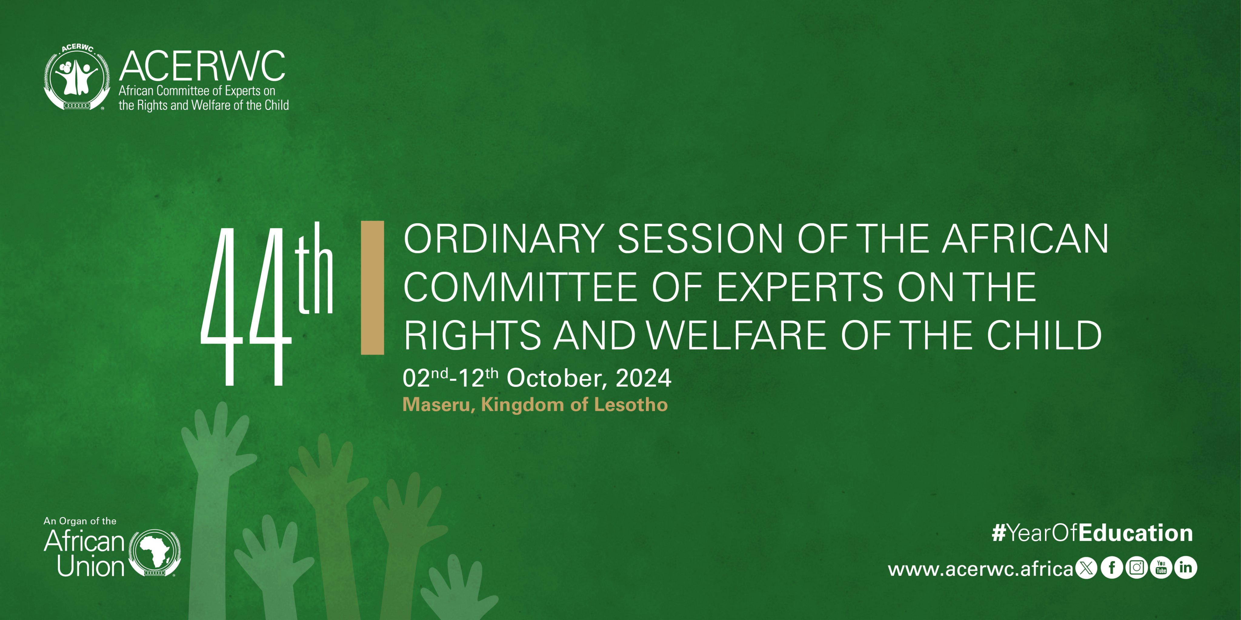 Home | ACERWC - African Committee of Experts on the Rights and Welfare ...