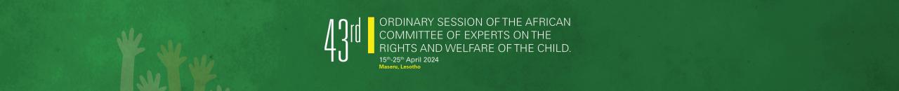 About Working Groups | ACERWC - African Committee of Experts on the ...