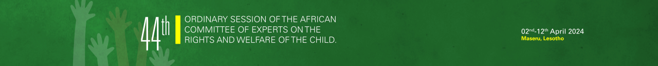 Overview Of The African Charter On The Rights And Welfare Of The Child ...